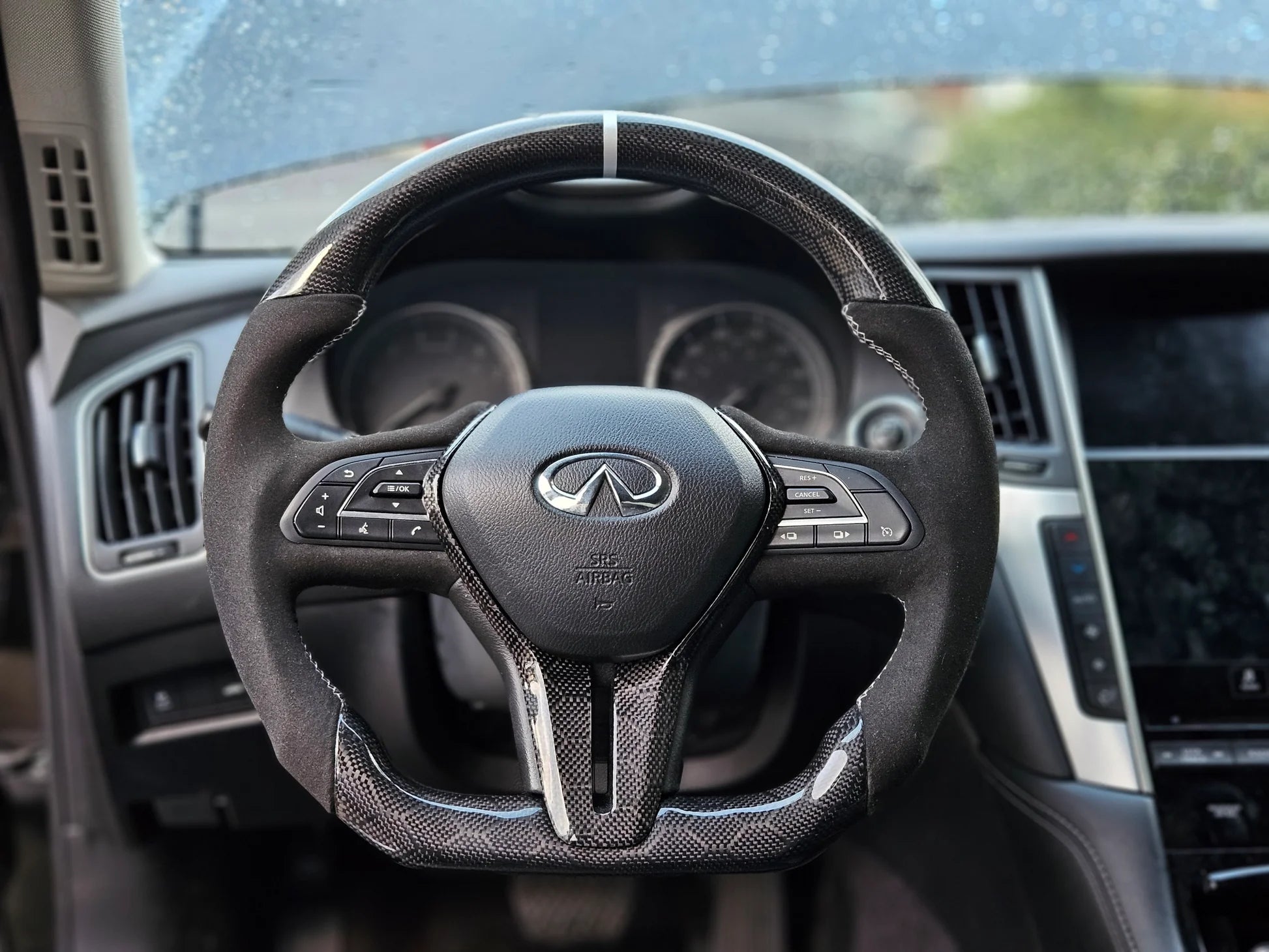 CUSTOM INFINITI Q50 Q60 STEERING WHEEL TECHNIK AUTO HOUSE